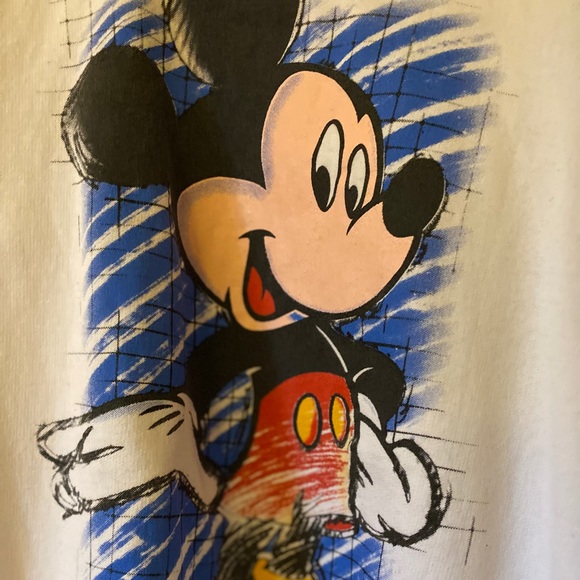 Disney | Tops | Vintagethrowbackunlimited Micky Mouse Crew Neck | Poshmark